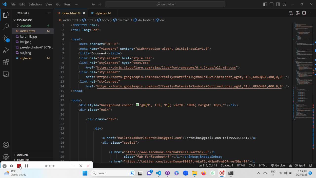 Kakkerla Karthik on LinkedIn: #frontend #html #css #cfbr Kakkerla Karthik on LinkedIn: #frontend #html #css #cfbr