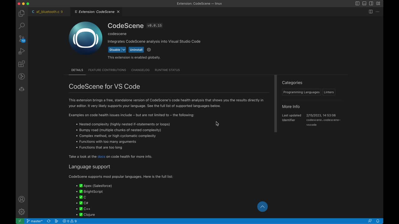Markus Thulin on LinkedIn: IDE Extension, CodeScene Coach, for VS Code ... Markus Thulin on LinkedIn: IDE Extension, CodeScene Coach, for VS Code ...