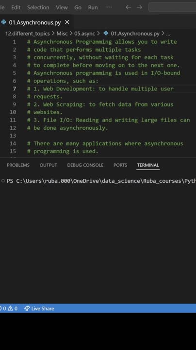 01. Asynchronous Programming in Python: Introduction. Intuidemy YouTube ... 01. Asynchronous Programming in Python: Introduction. Intuidemy YouTube ...