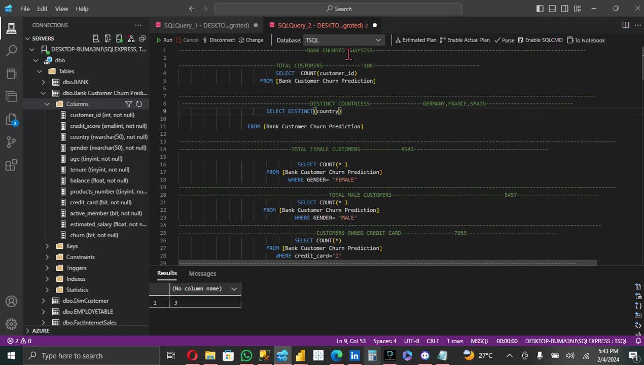 Seun Lucas on LinkedIn: Analyzing Customer Retention in SQL and Power ... Seun Lucas on LinkedIn: Analyzing Customer Retention in SQL and Power ...