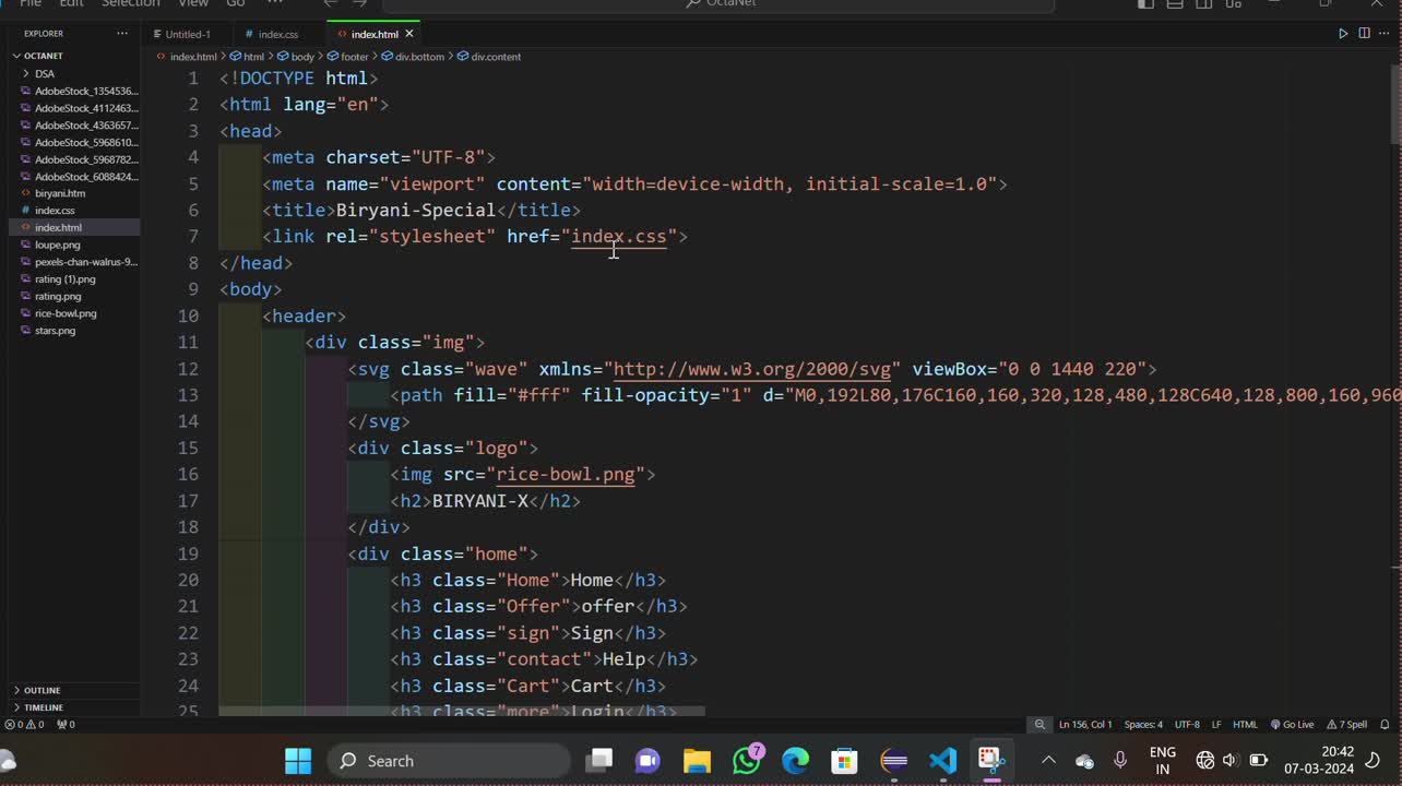 JONNAGIRI VENKAT REDDY on LinkedIn: #html #css #octanetinternship # ... JONNAGIRI VENKAT REDDY on LinkedIn: #html #css #octanetinternship # ...
