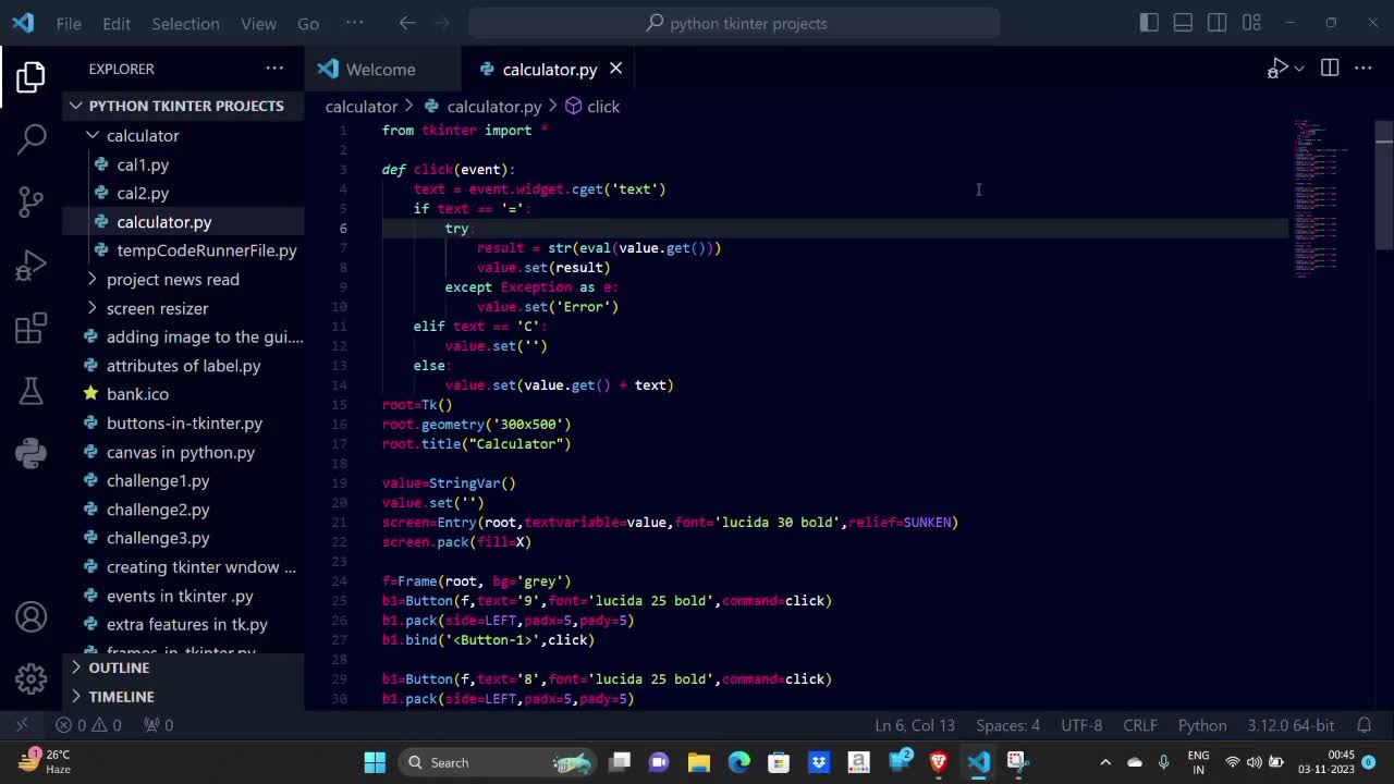 My first python project using tkinter module | Chandan Kumar posted on ... My first python project using tkinter module | Chandan Kumar posted on ...