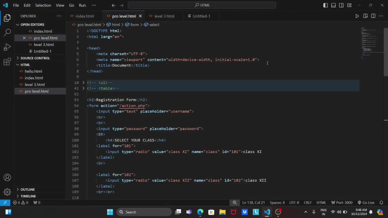 Abhishek Pandey on LinkedIn: #html #htmlprogramming #registration # ... Abhishek Pandey on LinkedIn: #html #htmlprogramming #registration # ...