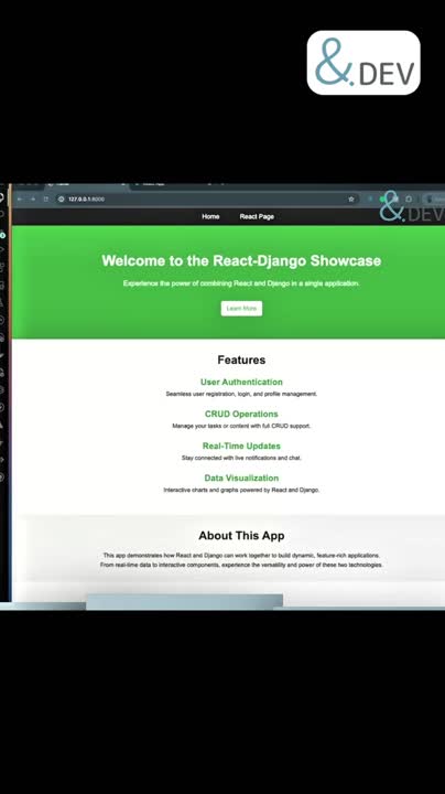 Integrating React with Django can significantly enhance your web ... Integrating React with Django can significantly enhance your web ...