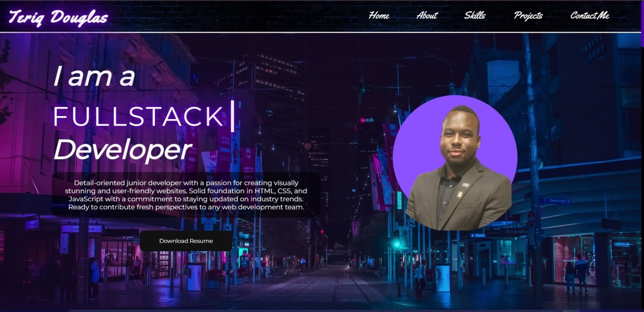Teriq Douglas on LinkedIn: #portfolio #portfoliowebsite #webdevelopment ... Teriq Douglas on LinkedIn: #portfolio #portfoliowebsite #webdevelopment ...