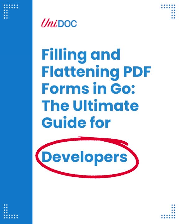 UniDocLib on LinkedIn: #unipdf #pdfforms #golang UniDocLib on LinkedIn: #unipdf #pdfforms #golang