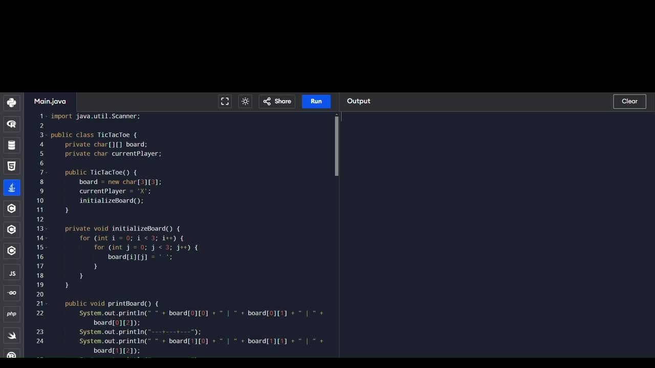 Abhinav Reddy on LinkedIn: TIC TAC TOE Game Through Java Programming Abhinav Reddy on LinkedIn: TIC TAC TOE Game Through Java Programming
