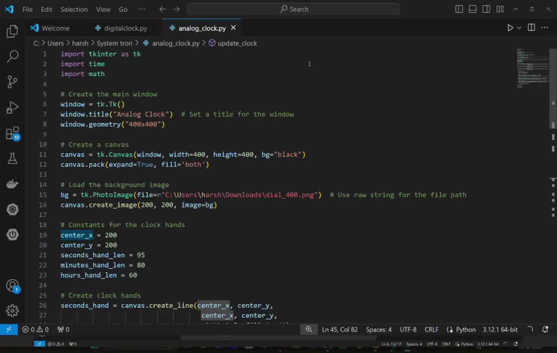 Harshith S on LinkedIn: #python #programming #gui #timefunctions # ... Harshith S on LinkedIn: #python #programming #gui #timefunctions # ...