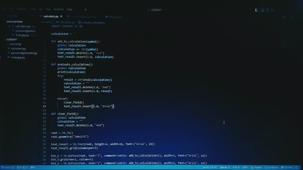 Sakshi Vannam on LinkedIn: #codsoft #pythonprogramming #taskcompleted # ... Sakshi Vannam on LinkedIn: #codsoft #pythonprogramming #taskcompleted # ...
