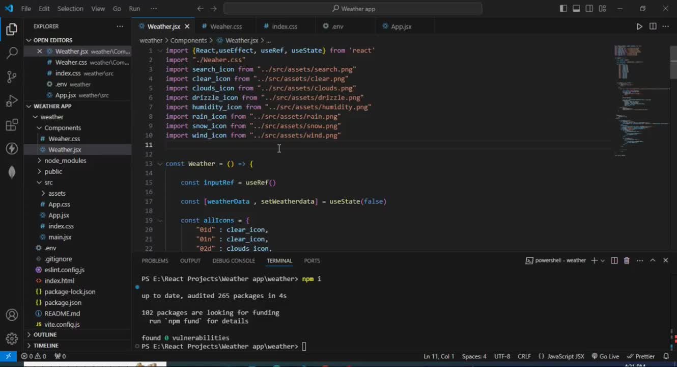 Muhammad Ahmed on LinkedIn: #react #weatherapp #webdevelopment # ... Muhammad Ahmed on LinkedIn: #react #weatherapp #webdevelopment # ...