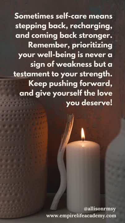 Empire Life on LinkedIn: Sometimes self-care means stepping back ... Empire Life on LinkedIn: Sometimes self-care means stepping back ...