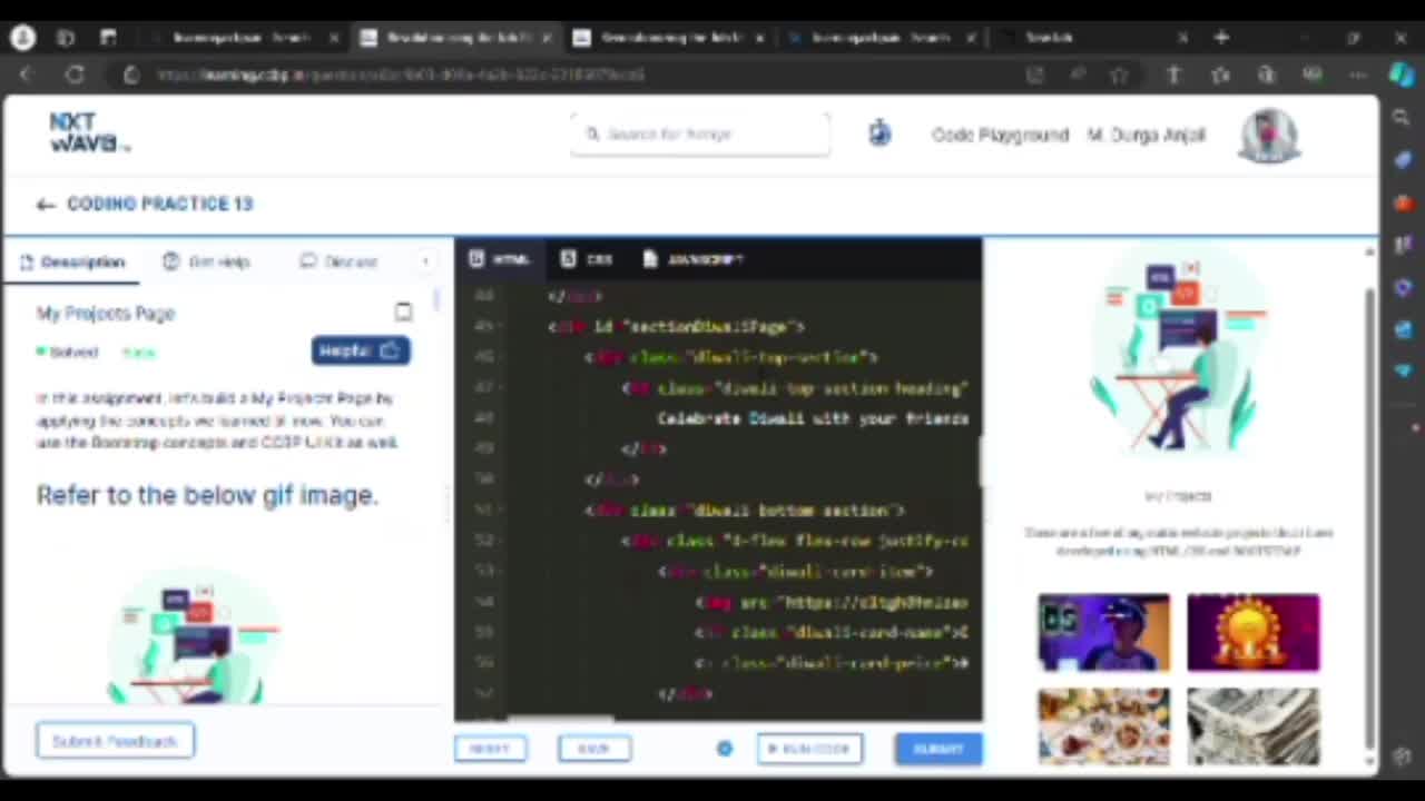 Durga Anjali M on LinkedIn: #nxtwave #coding #practice #html #css # ... Durga Anjali M on LinkedIn: #nxtwave #coding #practice #html #css # ...