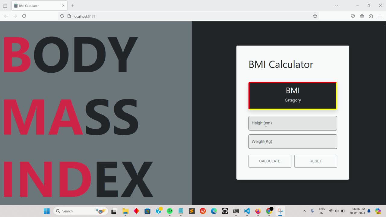 Completed React.js project on BMI calculator | Shabin Hussain posted on ... Completed React.js project on BMI calculator | Shabin Hussain posted on ...
