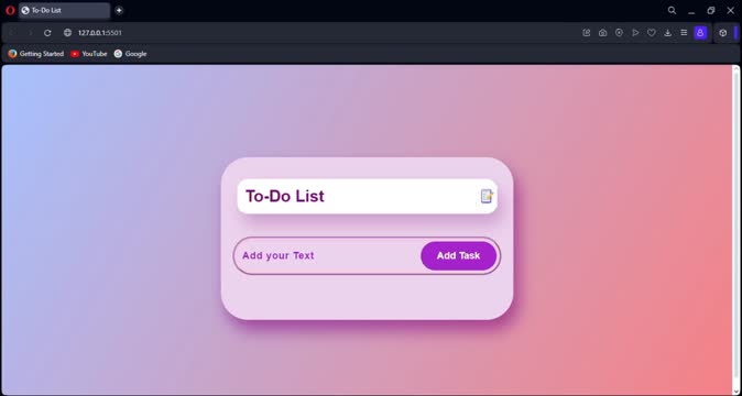 Priyam Tyagi on LinkedIn: Task-3 Completed! ️ To-Do List html, css ... Priyam Tyagi on LinkedIn: Task-3 Completed! ️ To-Do List html, css ...
