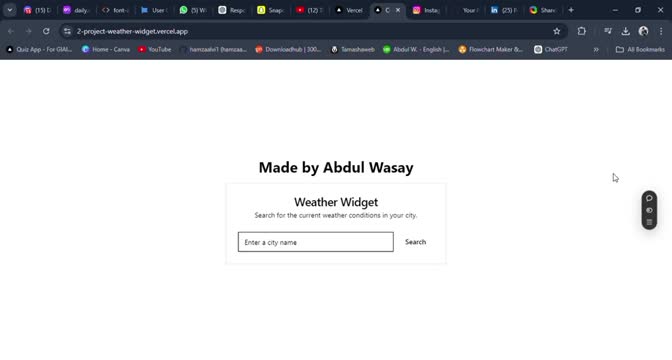 Abdul Wasay on LinkedIn: #codingchallenge #weatherwidget #typescript # ... Abdul Wasay on LinkedIn: #codingchallenge #weatherwidget #typescript # ...