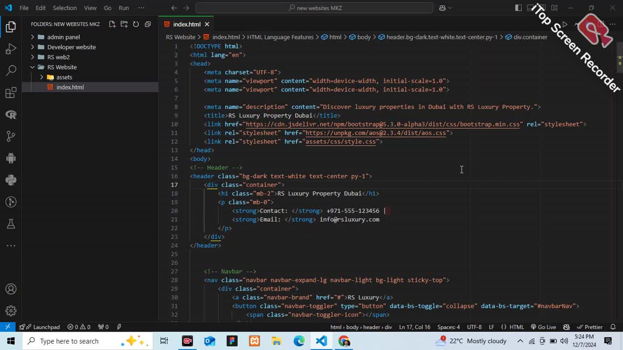 Ali Abbas on LinkedIn: #webdevelopment #html #css #bootstrap5 # ... Ali Abbas on LinkedIn: #webdevelopment #html #css #bootstrap5 # ...