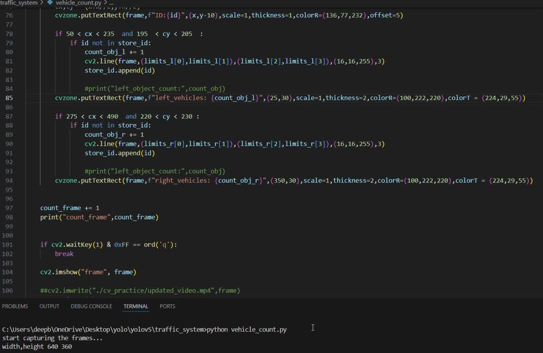 #computervision #yolo #objectdetection #vehiclecounting #opencv #python ... #computervision #yolo #objectdetection #vehiclecounting #opencv #python ...