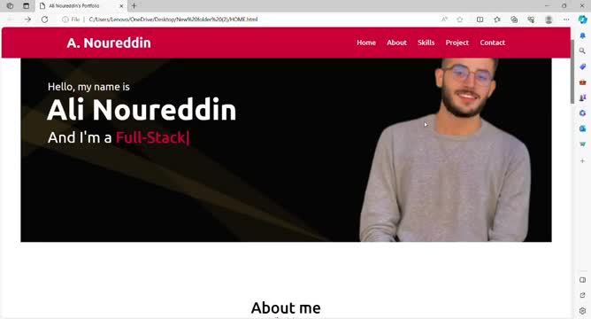 Ali Noureddin on LinkedIn: #codsoft #webdevelopment #internship Ali Noureddin on LinkedIn: #codsoft #webdevelopment #internship