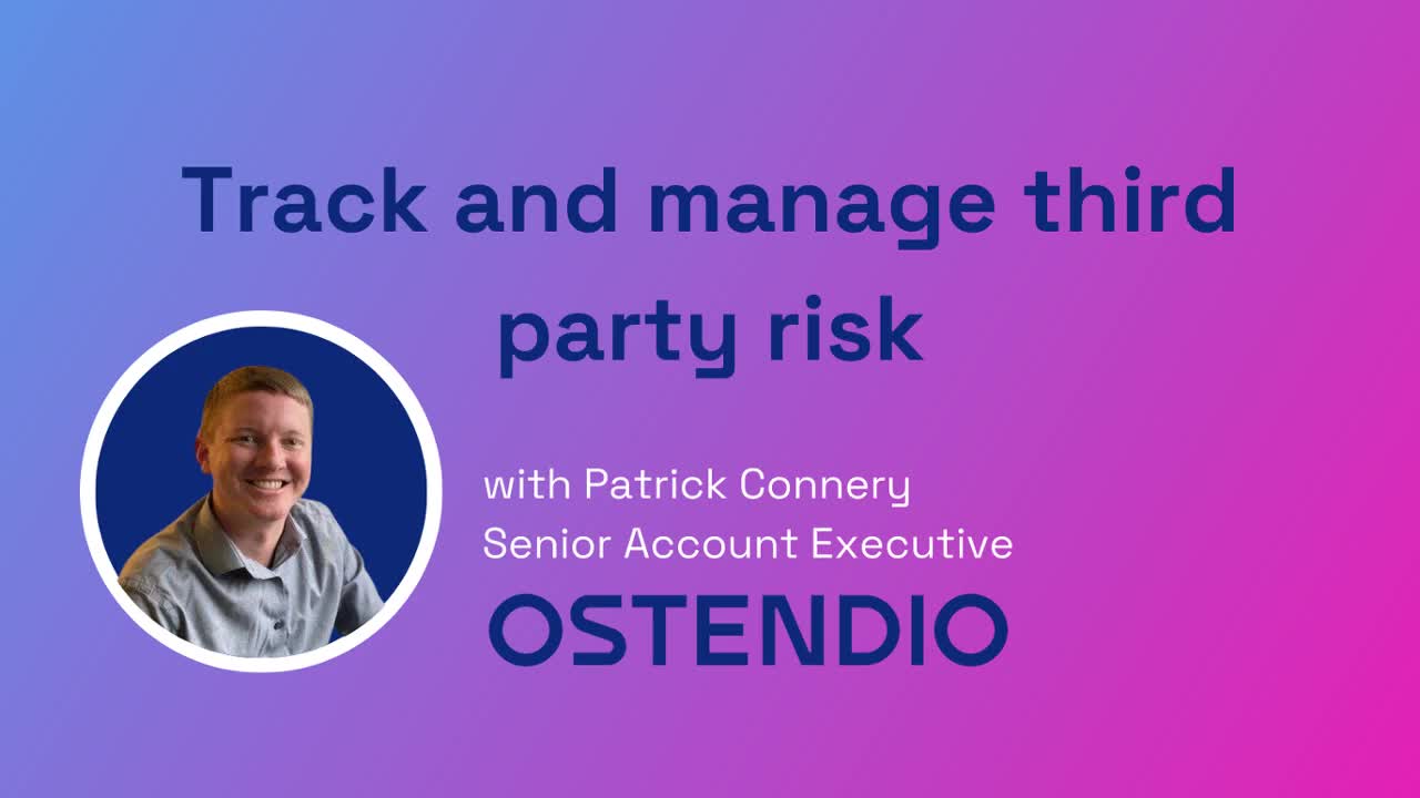 Ostendio on LinkedIn: Track and manage third party risk | Ostendio Ostendio on LinkedIn: Track and manage third party risk | Ostendio