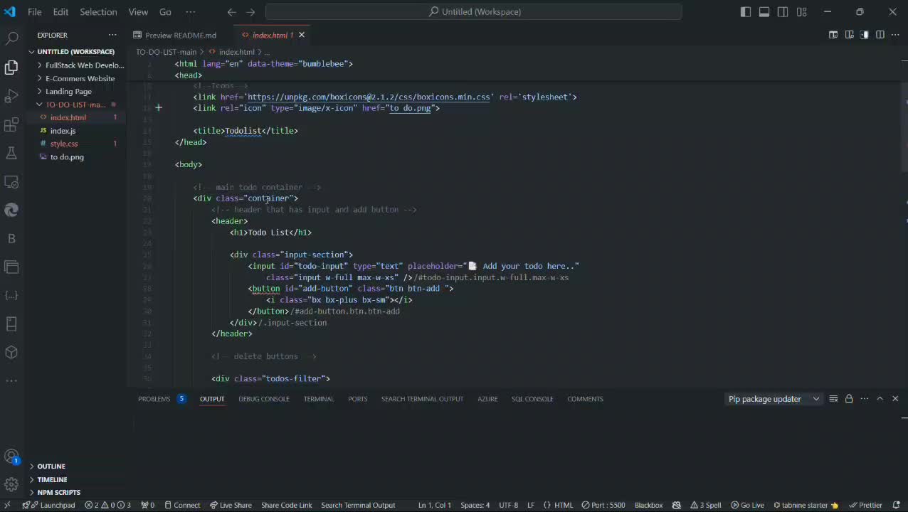 Sachin Rathod on LinkedIn: #webdevelopment #todoapp #frontenddevelopment Sachin Rathod on LinkedIn: #webdevelopment #todoapp #frontenddevelopment