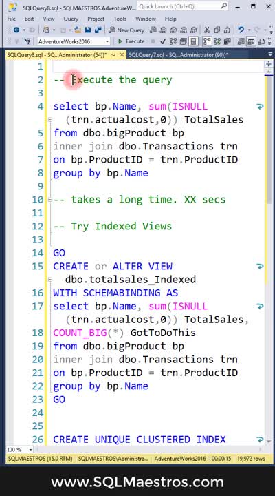 SQLMaestros on LinkedIn: #sqlserver #sql #tsql #azuresql SQLMaestros on LinkedIn: #sqlserver #sql #tsql #azuresql