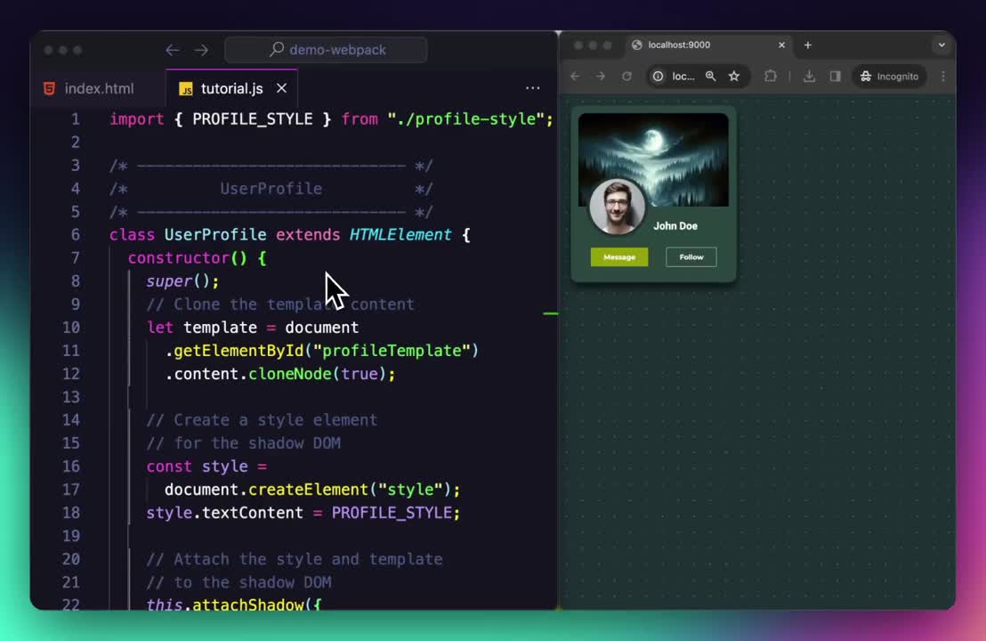 Arbaoui Mehdi on LinkedIn: Using the HTML ` ` content template element ... Arbaoui Mehdi on LinkedIn: Using the HTML ` ` content template element ...