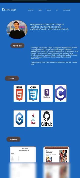 Dheeraj Singh on LinkedIn: #html #css #portfolio #webdevelopment # ... Dheeraj Singh on LinkedIn: #html #css #portfolio #webdevelopment # ...