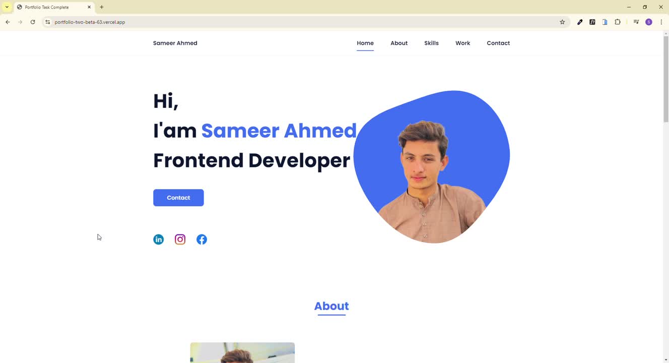 Sameer Ahmed on LinkedIn: #webdevelopment #frontend #javascript #html # ... Sameer Ahmed on LinkedIn: #webdevelopment #frontend #javascript #html # ...