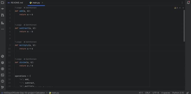 Day 10 of #100DaysOfCode: Calculator | Muhammad Saim Nomani posted on ... Day 10 of #100DaysOfCode: Calculator | Muhammad Saim Nomani posted on ...