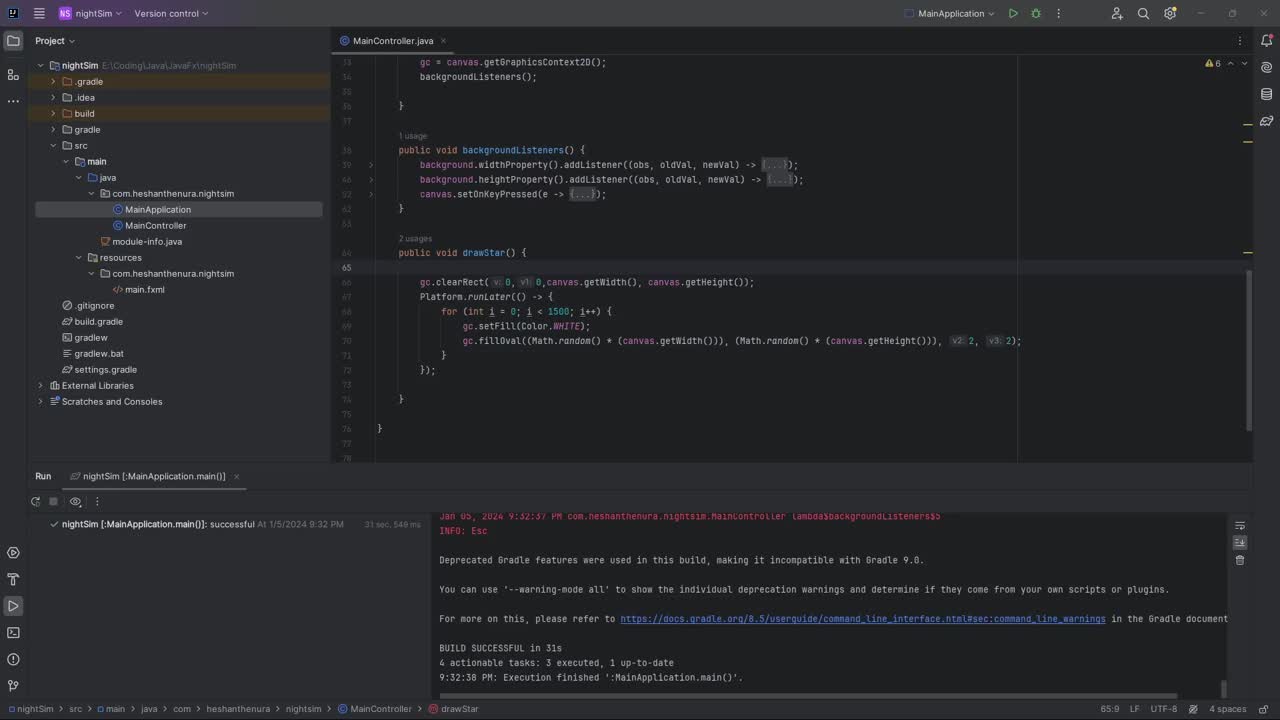 Heshan Kariyawasam on LinkedIn: #javafx #java #night #sky #simulation Heshan Kariyawasam on LinkedIn: #javafx #java #night #sky #simulation