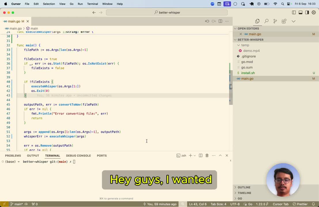 Akash Joshi on LinkedIn: #speechrecognition #cli #golang #whisperai # ... Akash Joshi on LinkedIn: #speechrecognition #cli #golang #whisperai # ...