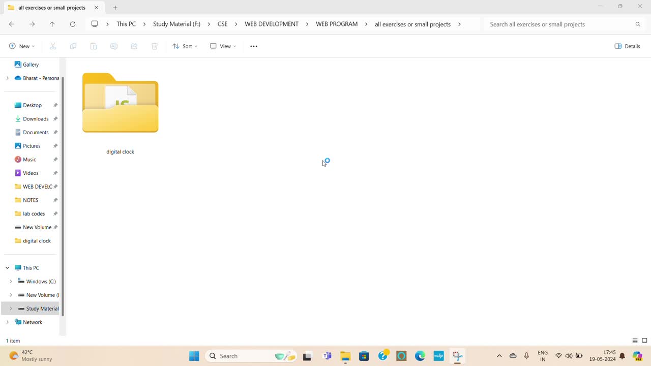 How I built a digital clock using HTML, CSS, and JavaScript | Bharat ... How I built a digital clock using HTML, CSS, and JavaScript | Bharat ...