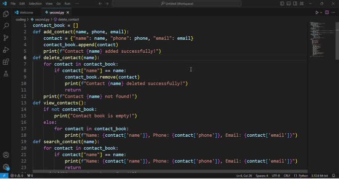 Vishal Kumar on LinkedIn: #codsoft #python #internship Vishal Kumar on LinkedIn: #codsoft #python #internship