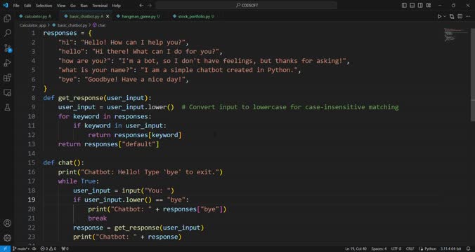 Bhupesh Joshi on LinkedIn: #programming #python #chatbot #ai # ... Bhupesh Joshi on LinkedIn: #programming #python #chatbot #ai # ...