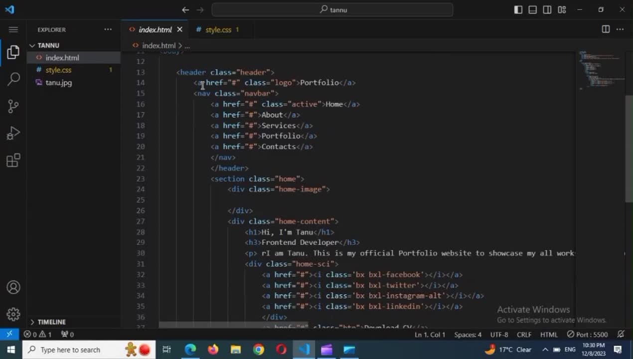 Tanu 👩🎓 on LinkedIn: #portfolio #webdevelopment #codsoft #codesoft # ... Tanu 👩🎓 on LinkedIn: #portfolio #webdevelopment #codsoft #codesoft # ...