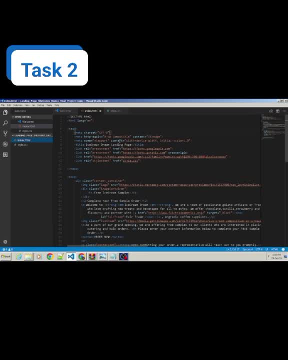 Created a dynamic landing page using HTML, CSS, and JavaScript | Swetha ... Created a dynamic landing page using HTML, CSS, and JavaScript | Swetha ...