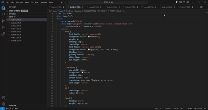 Kashaf Uddin on LinkedIn: #html #css #javascript #electricbill #coding ... Kashaf Uddin on LinkedIn: #html #css #javascript #electricbill #coding ...