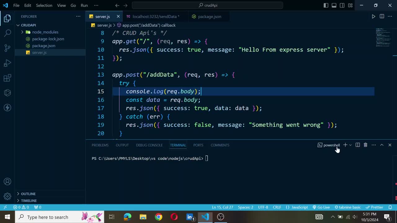 Usama Mansoor on LinkedIn: #backend #crud #backenddevelopment # ... Usama Mansoor on LinkedIn: #backend #crud #backenddevelopment # ...