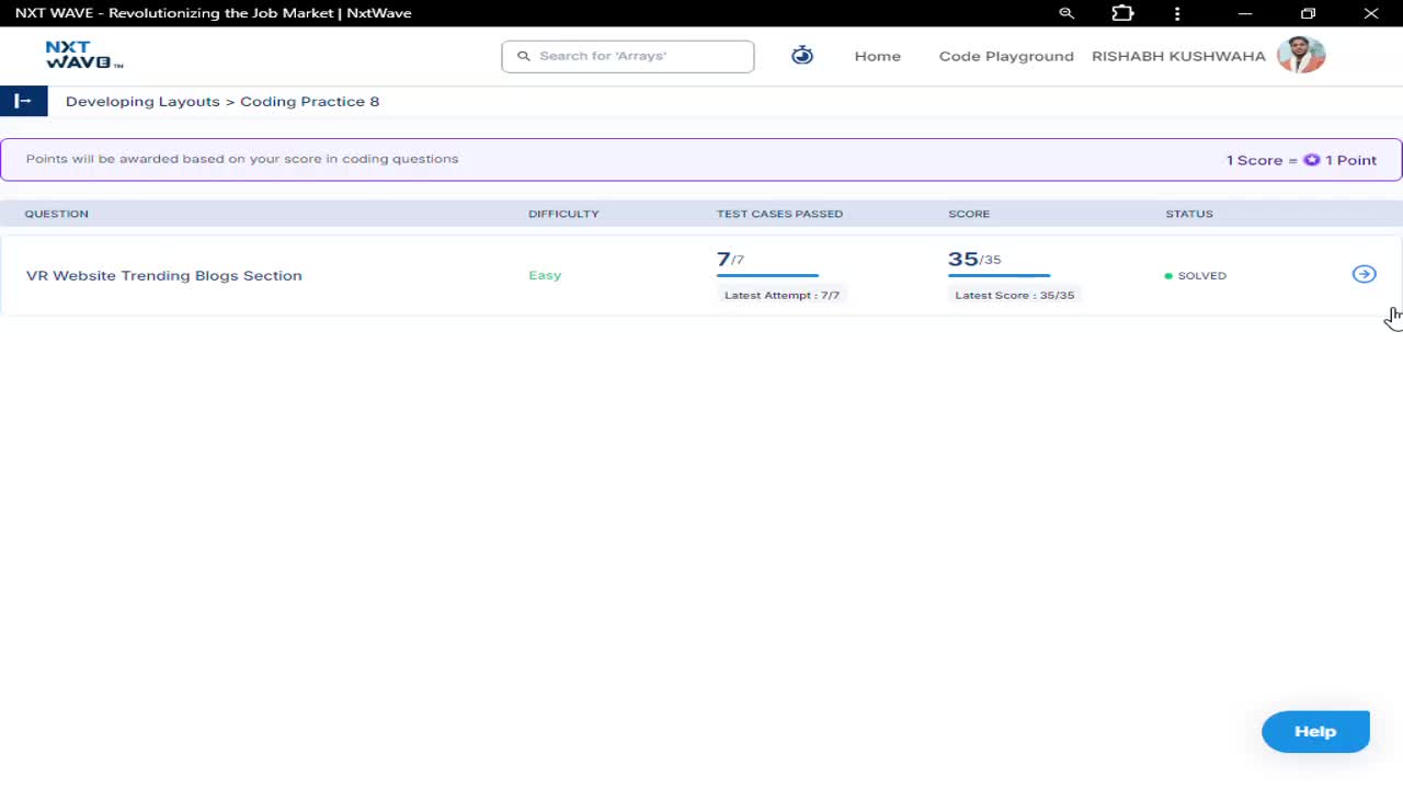 Rishabh Kushwaha on LinkedIn: #30daysofcode #ccbp #nxtwave # ... Rishabh Kushwaha on LinkedIn: #30daysofcode #ccbp #nxtwave # ...