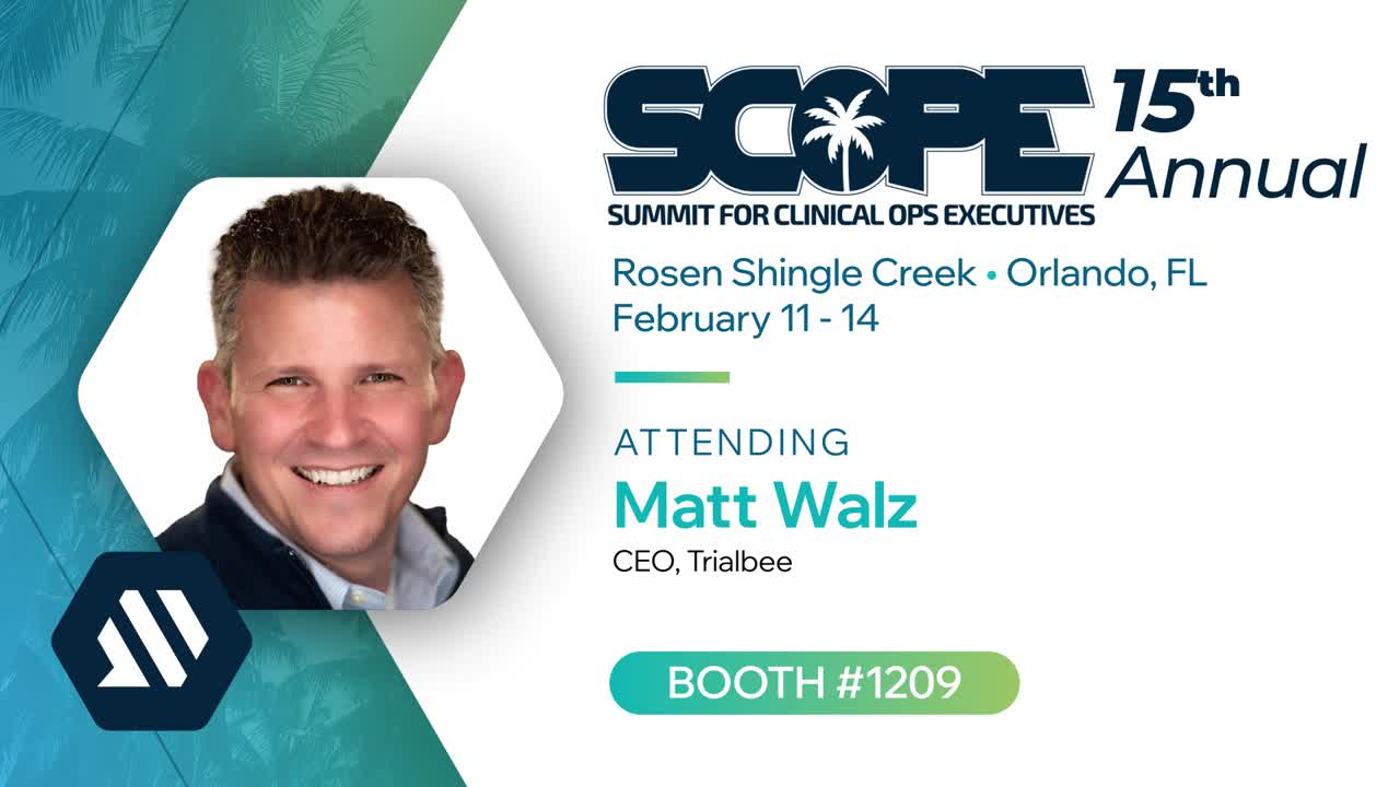Trialbee on LinkedIn: #scopesummit #saas #patientrecruitment Trialbee on LinkedIn: #scopesummit #saas #patientrecruitment