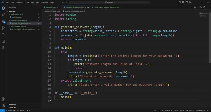 Bhupesh Joshi on LinkedIn: #internship #codsoft #secondtask #python # ... Bhupesh Joshi on LinkedIn: #internship #codsoft #secondtask #python # ...