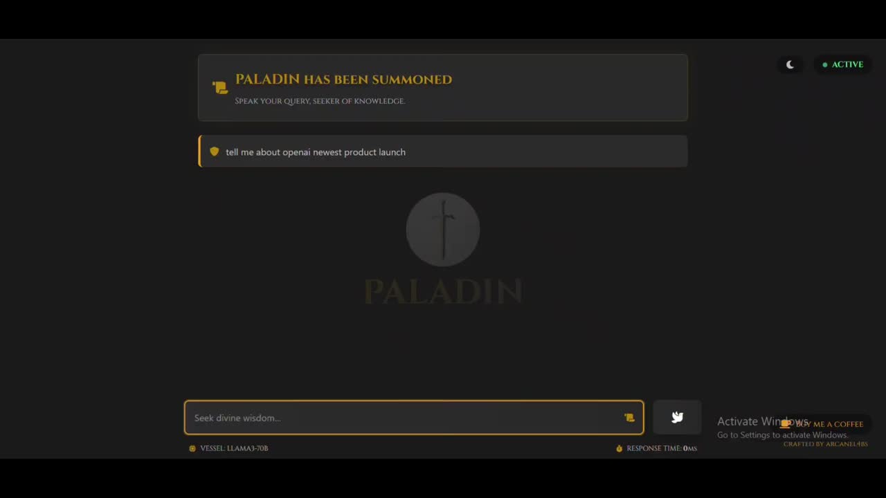 Sebastian Salgado on LinkedIn: Paladin⚔️: an Open-Source Perplexity ... Sebastian Salgado on LinkedIn: Paladin⚔️: an Open-Source Perplexity ...