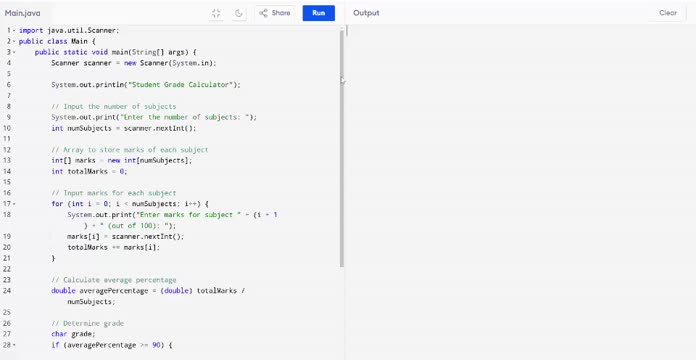 SAKTHI S on LinkedIn: #java #internship #coding #codsoft #newlearning SAKTHI S on LinkedIn: #java #internship #coding #codsoft #newlearning