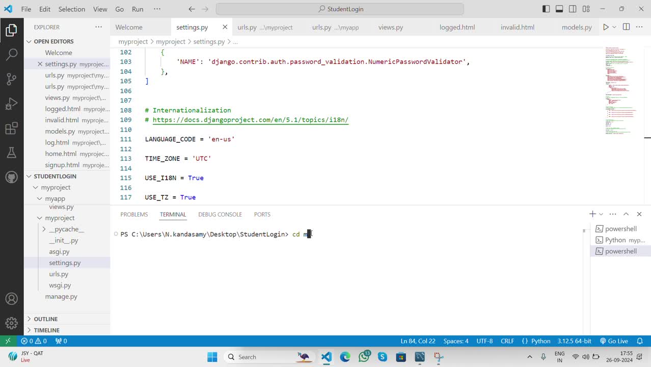 Vignesh Kandasamy on LinkedIn: #django #webdevelopment #frontend # ... Vignesh Kandasamy on LinkedIn: #django #webdevelopment #frontend # ...