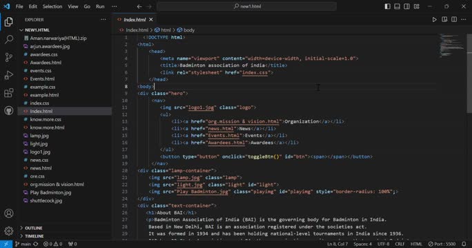 Aman Narwariya on LinkedIn: #html #css #project Aman Narwariya on LinkedIn: #html #css #project