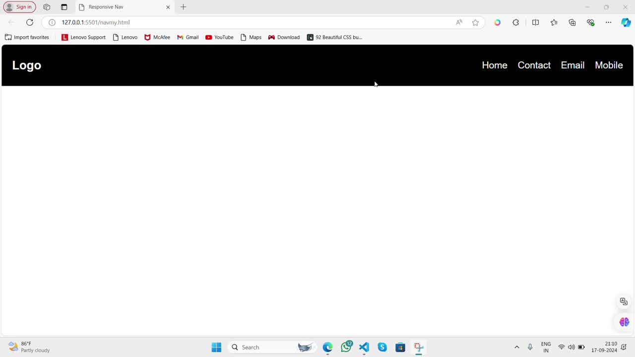 Designing a responsive navigation bar with HTML, CSS, and media queries ... Designing a responsive navigation bar with HTML, CSS, and media queries ...