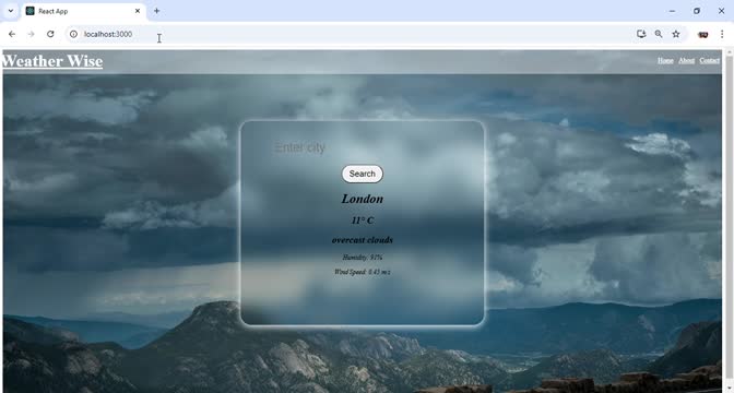 Anil Kumar on LinkedIn: #react #axios #webdevelopment #weatherapp # ... Anil Kumar on LinkedIn: #react #axios #webdevelopment #weatherapp # ...