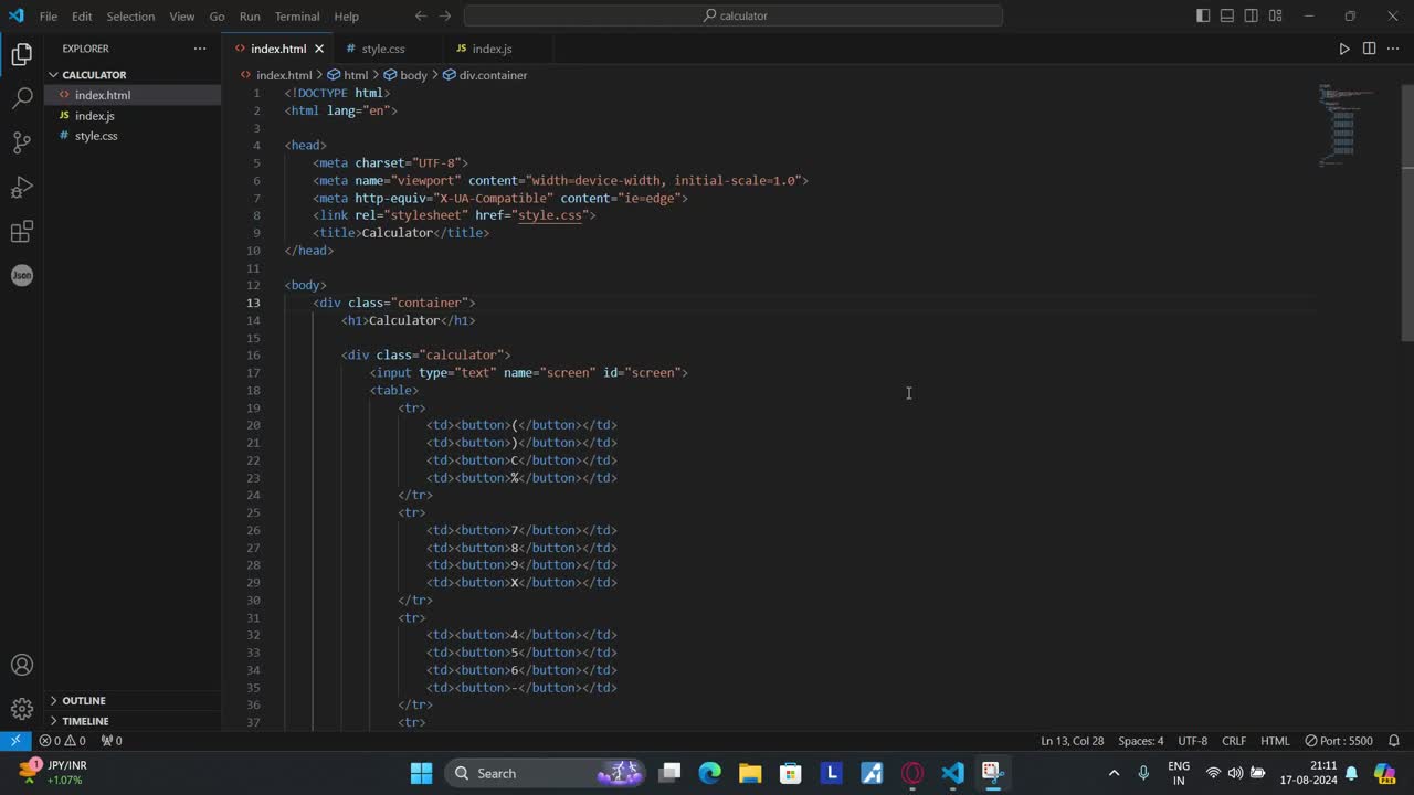 Anant Jain on LinkedIn: #webdevelopment #encryptix #internship Anant Jain on LinkedIn: #webdevelopment #encryptix #internship