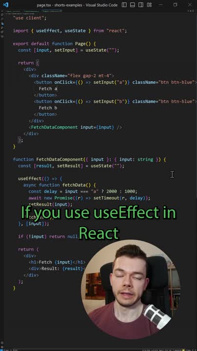 Prevent race conditions in React useEffect | Coding in Flow Prevent race conditions in React useEffect | Coding in Flow